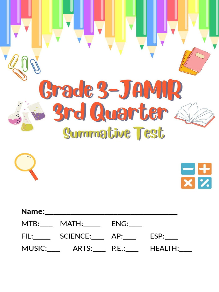 3rd-Summative 2 | PDF