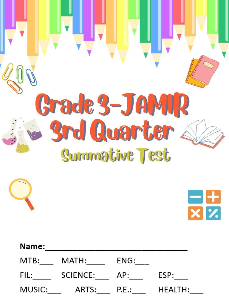 3rd-Summative 3 | PDF
