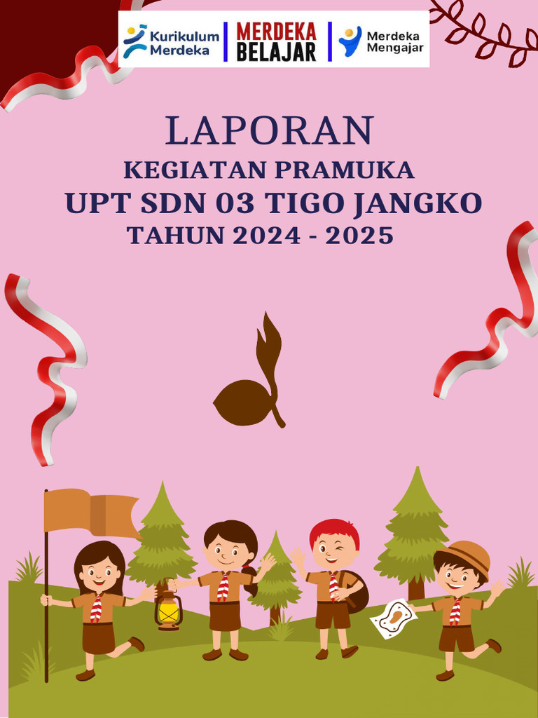 Laporan Kegiatan Pramuka SDN 03 Tigo Jangko | PDF