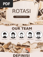 Rumus dan Contoh Rotasi Geometri | PDF