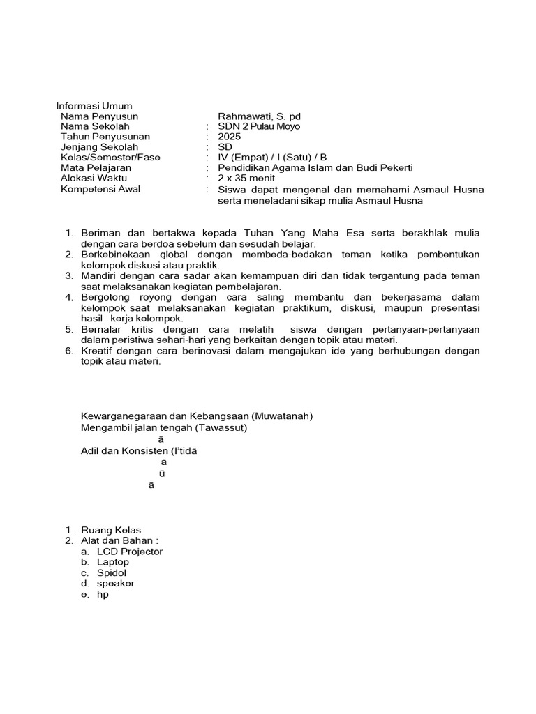740009694-LK-9-Modul-Ajar-TPACK-weldy-REVISI (2) - Compressed - Compressed-Compressed (1 ...