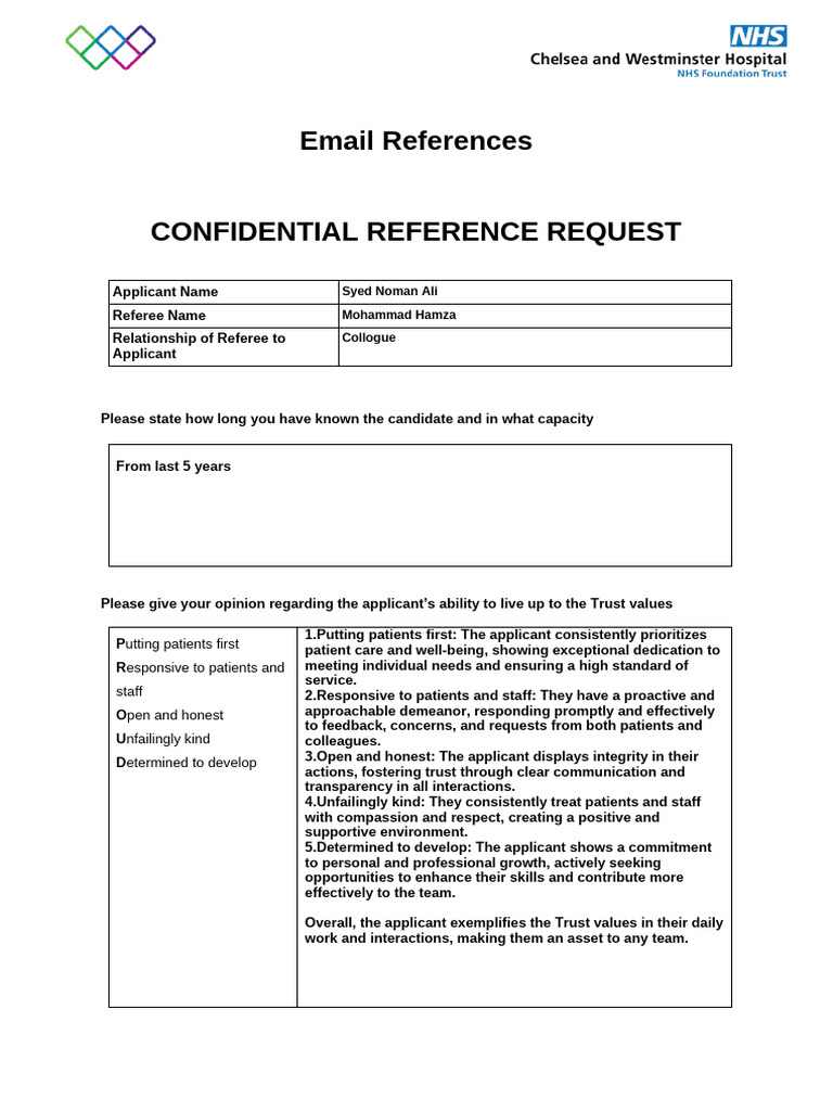 Volunteer Email Reference Request | PDF | Volunteering | Social Psychology