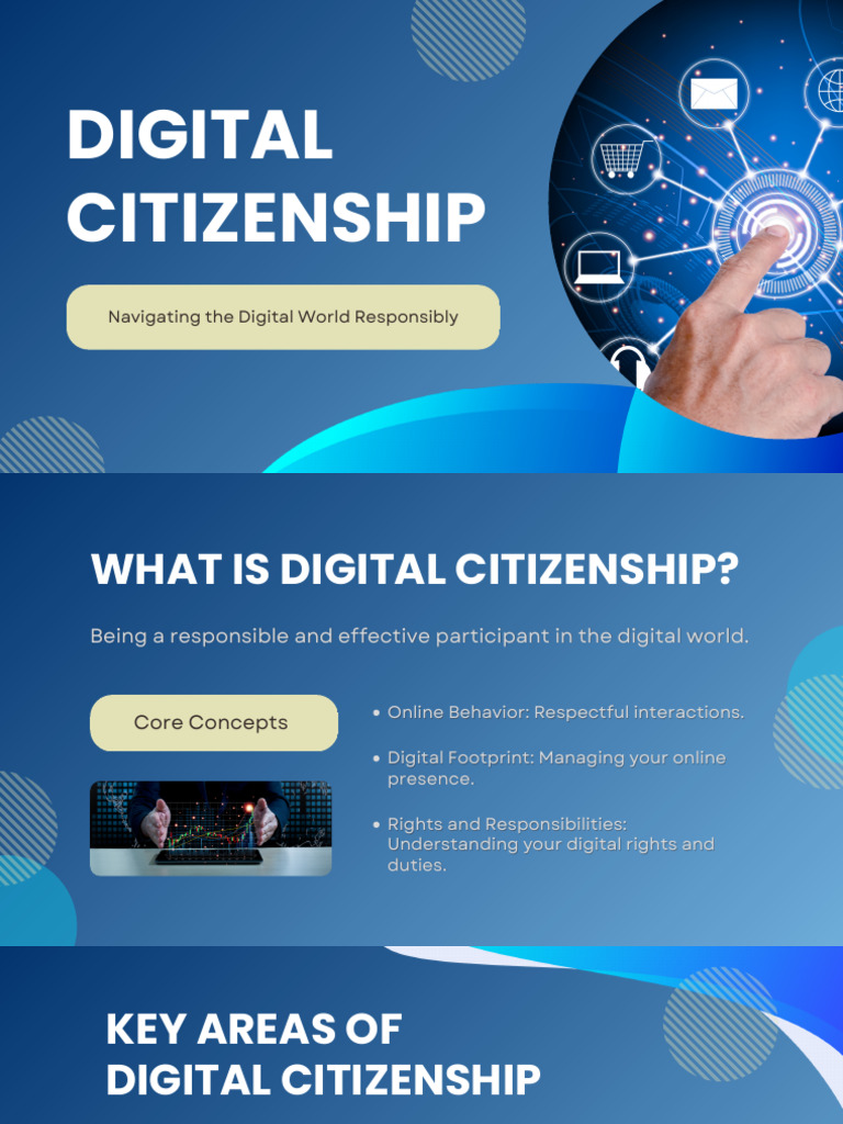 Understanding Digital Citizenship Essentials | PDF | Privacy ...