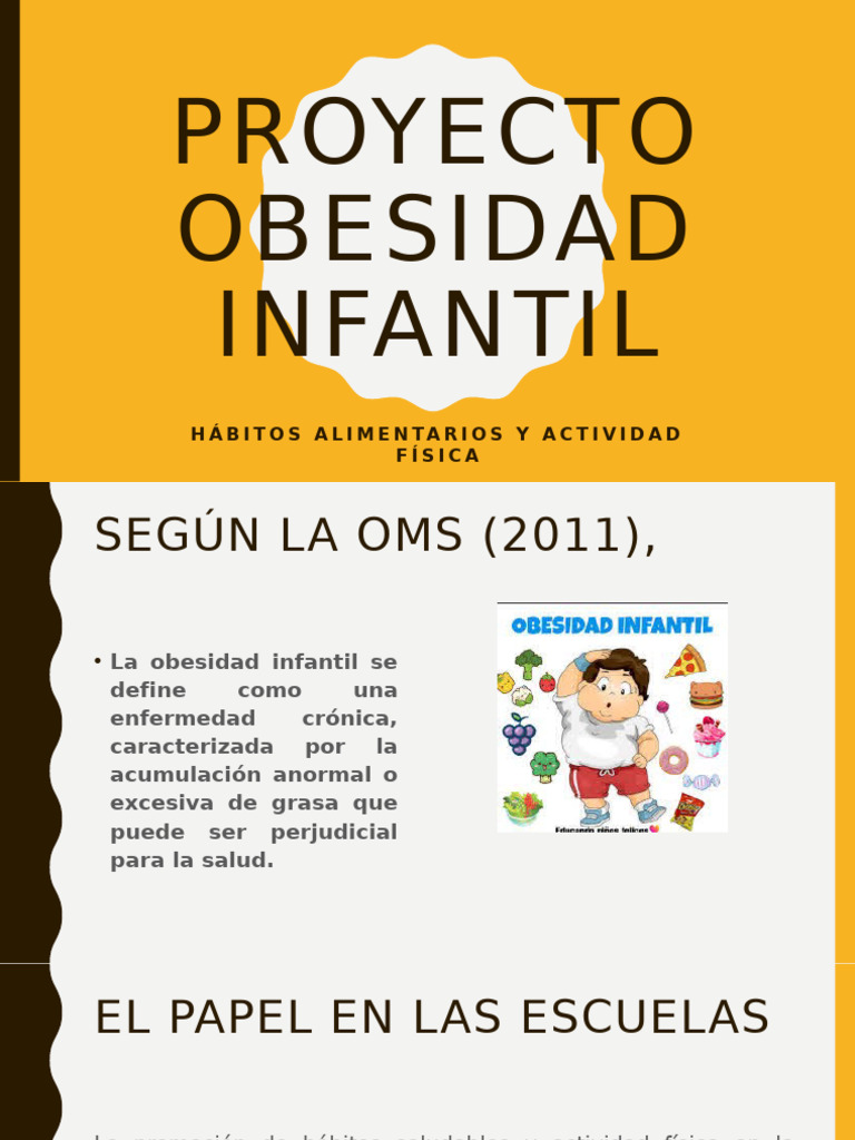 Escuelas Contra la Obesidad Infantil | PDF | Obesidad | Obesidad infantil