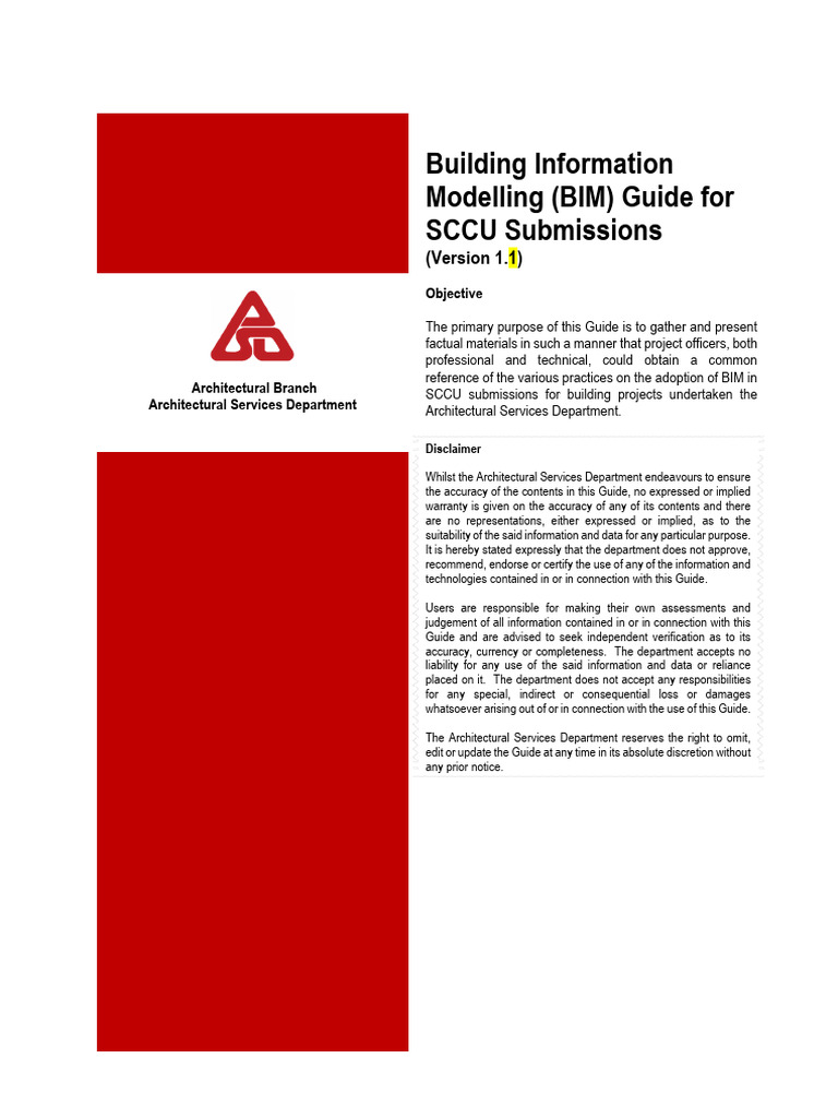 BIM Guide for SCCU Submissions | PDF | Building Information Modeling ...