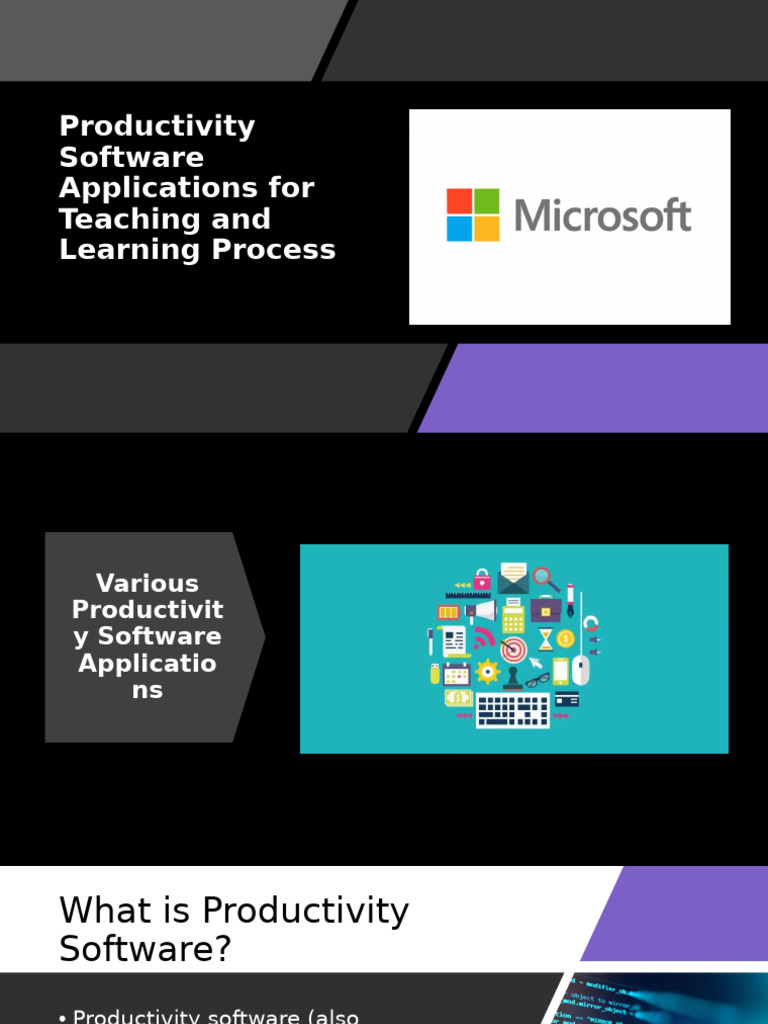 Module 5 - Productivity Software Applications For Teaching and Learning | PDF | Spreadsheet ...