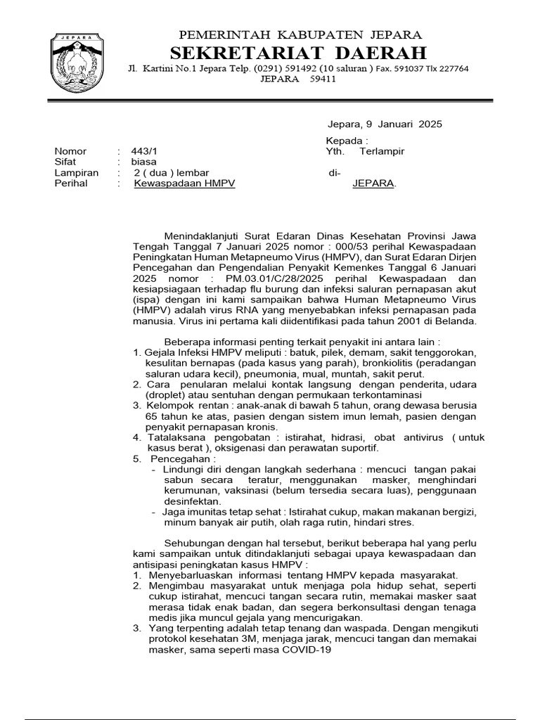 SE SETDA HMPV 20250113081544SE Setda HMPV - Preview | PDF