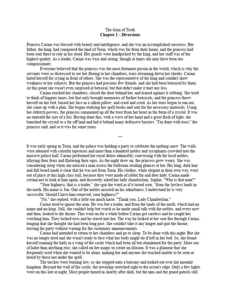 Princess Carina's Secret Desire | PDF