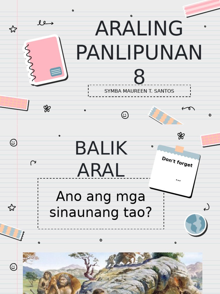Ap 8 Week 4 Prehistoriko | PDF