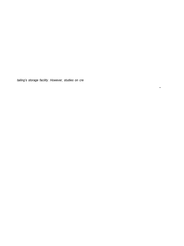 Creep Analysis of Bauxite Tailings | PDF | Creep (Deformation ...