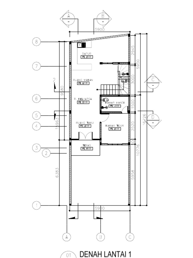 Rumah Pak Anton - Update-Rev Lt1 | PDF