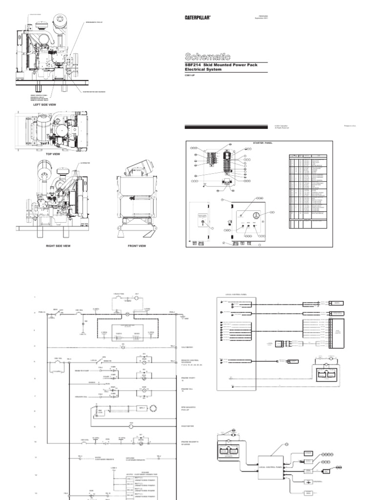 Skid Mounted Power Pack Electrical System | PDF | Electronic ...