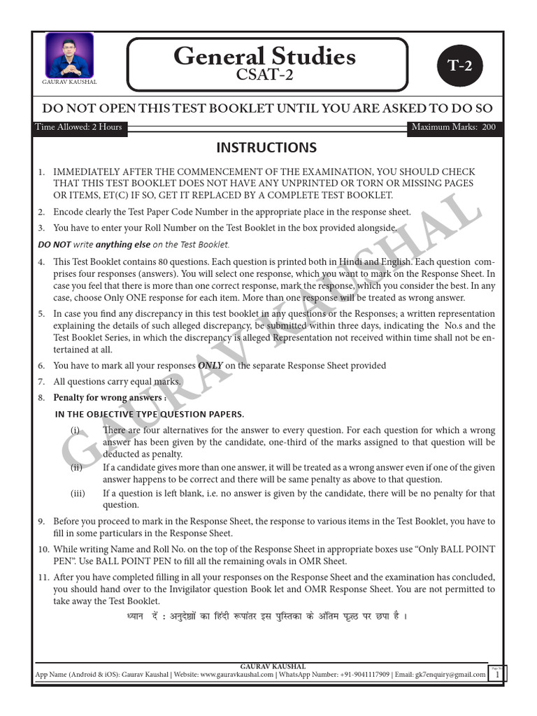 Exam Instructions and Ecosystem Insights | PDF | Conservation Biology ...