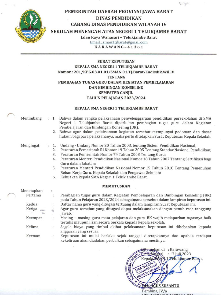 SK 2023 Bu Yani | PDF