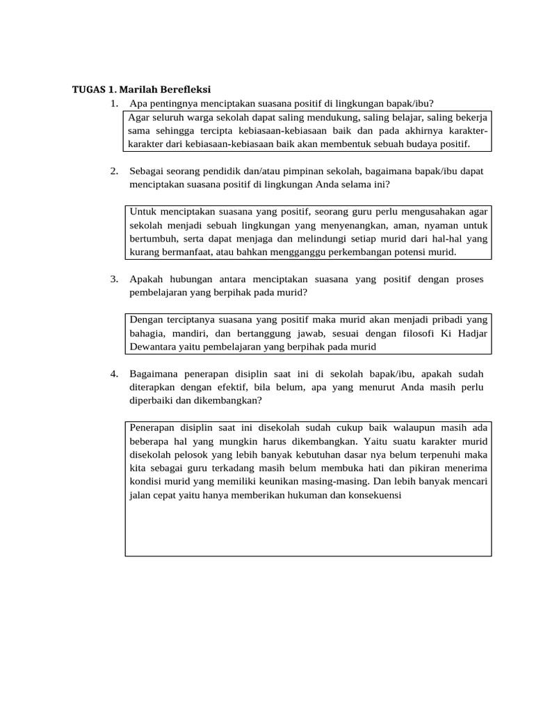 LK Modul 1.3 Level 1 Siti Suryani, S.PD Sman 1 Telukjambe Barat | PDF