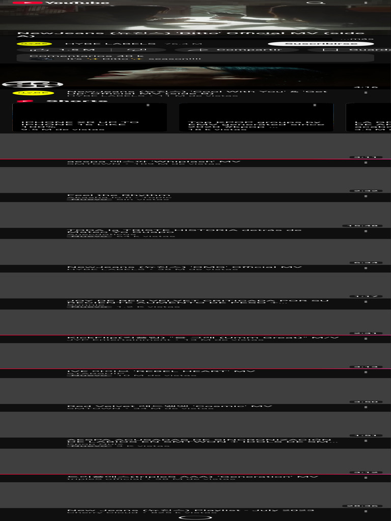 NewJeans (뉴진스) 'Ditto' Official MV (Side a) - YouTube | PDF