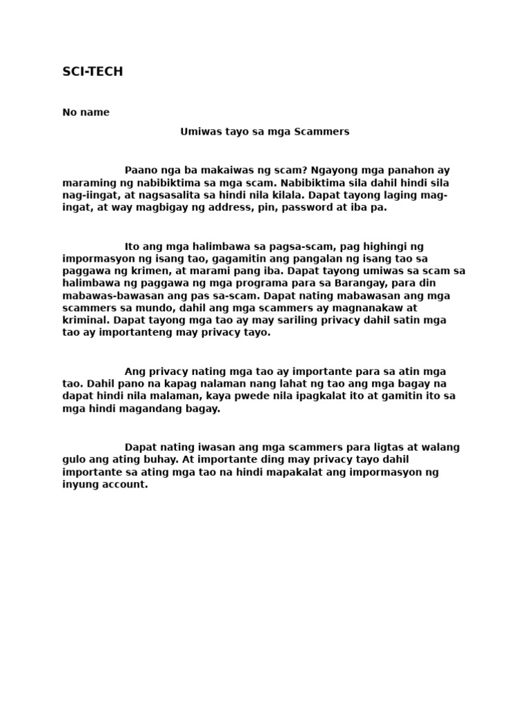 Sci Tech | PDF