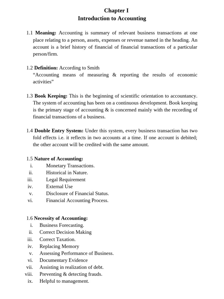 Introduction To Accounting | PDF | Accounting | Financial Accounting