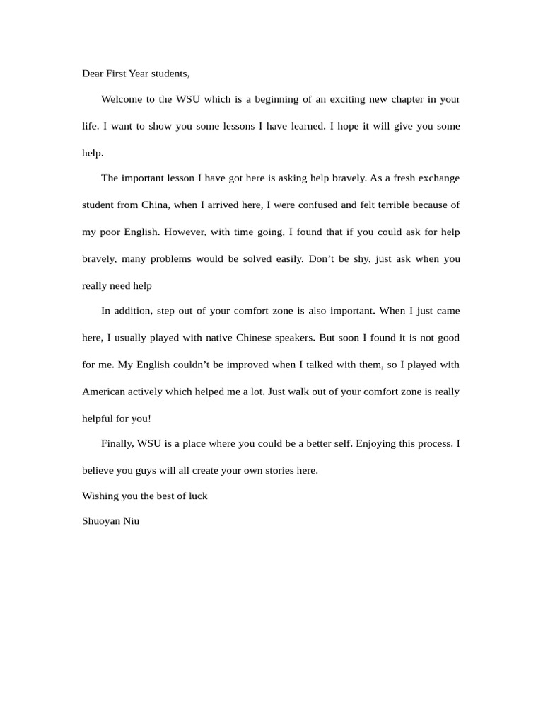 Letter | PDF