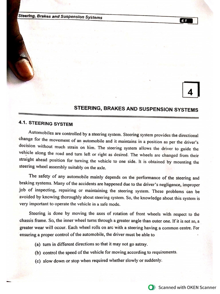 TES - Steering System | PDF