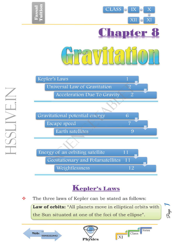 Plus One Physics - Part2-Hsslive | PDF