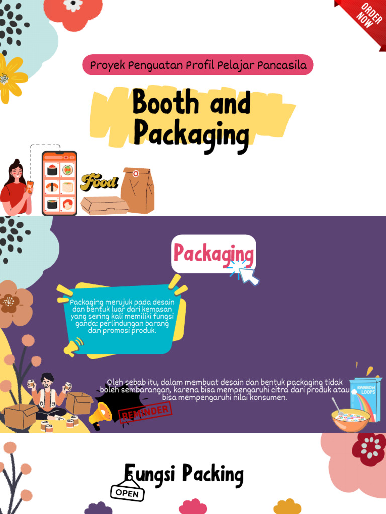 Materi P5 Booth and Packaging | PDF