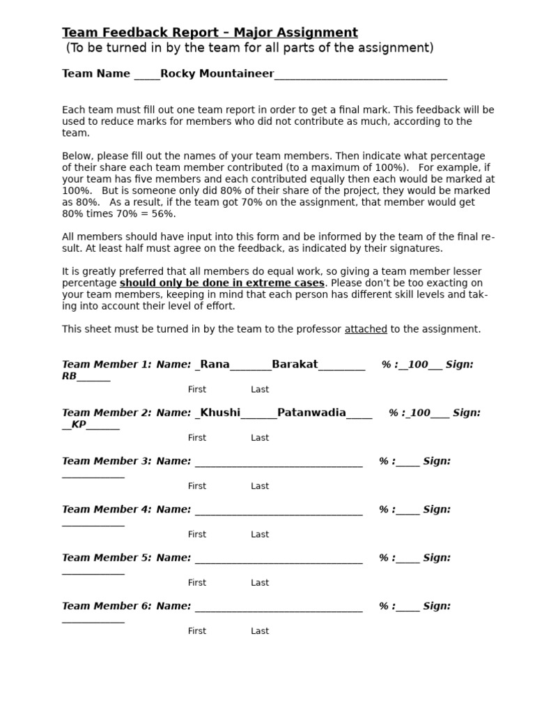 Team Score Sheet(3) | PDF