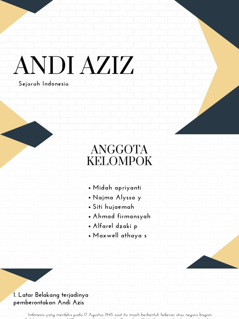 Andi Azis | PDF