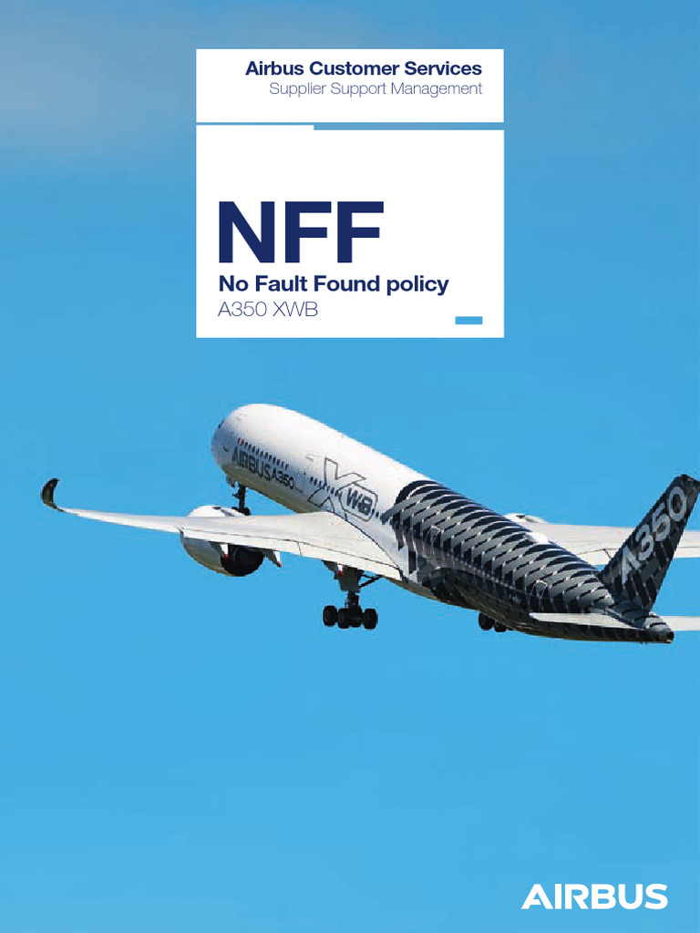 No Fault Found Policy A350 XWB | PDF | Avionics | Flight Recorder