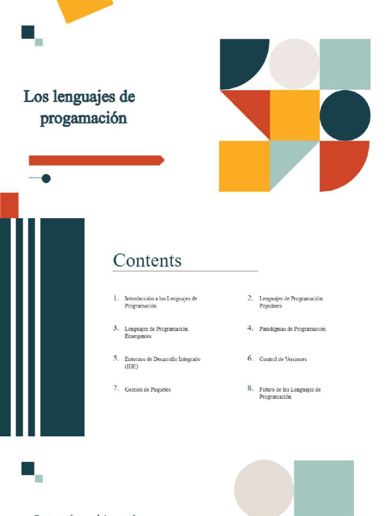 Lenguajes de Progamacion | PDF