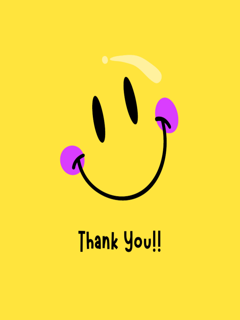 Thank You Smiley | PDF