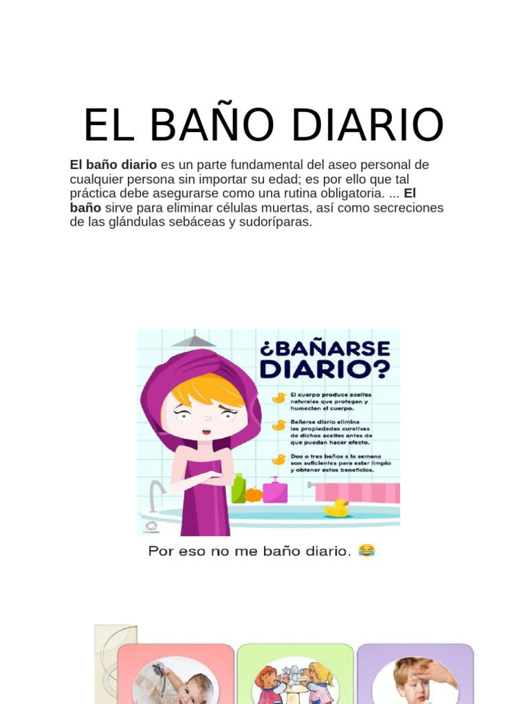 El Baño Diario | PDF
