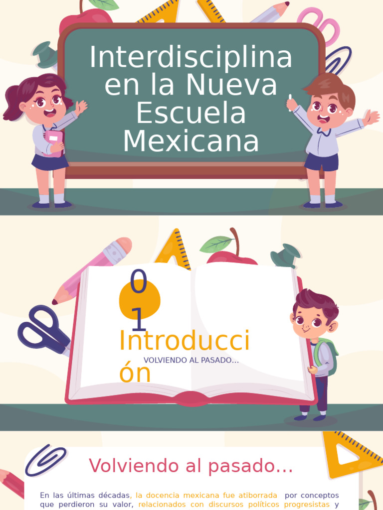 Interdisciplina en La Nueva Escuela Mexicana | PDF | Educación de la ...