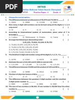 INTSO - MTSO - Grade-5 - Practice Paper-1 - 2024 | PDF | Arithmetic ...
