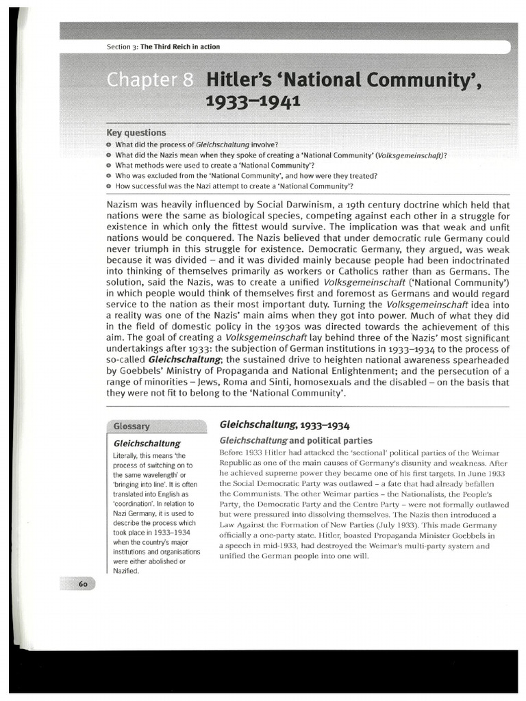 Section 3 - The Third Reich in Action | PDF