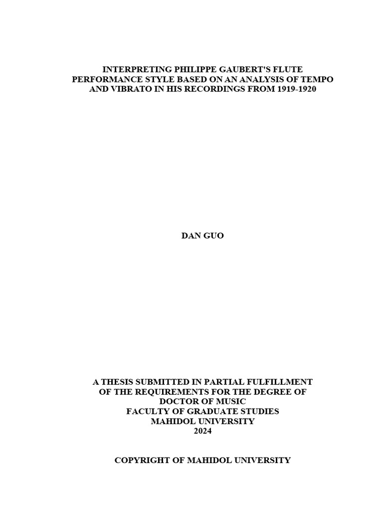 Dan Guo-Dissertation With Signature Pages) | PDF | Musical Compositions ...