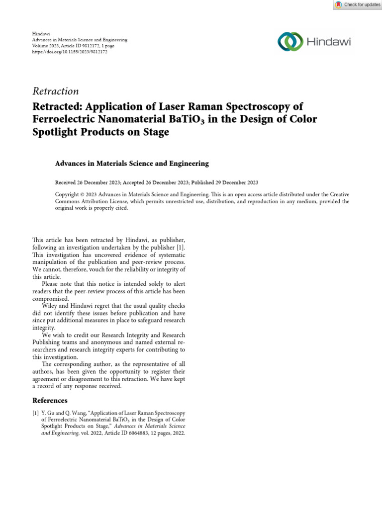 Application of Laser Raman Spectroscopy of Ferroelectric Nanomaterial ...
