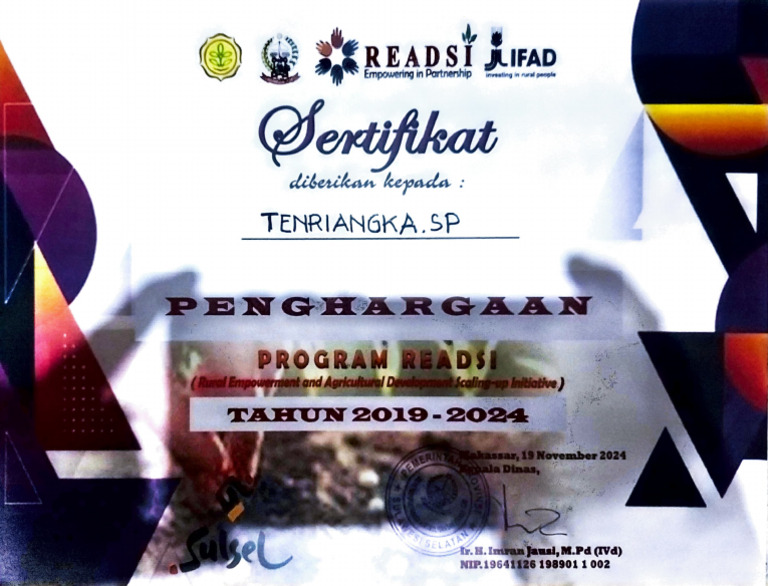 Sertifikat 2024 | PDF