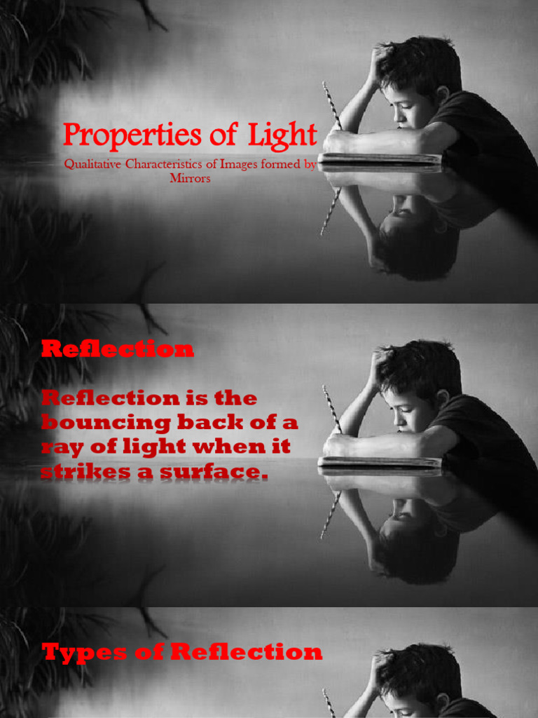 Reflection Image Formed by Mirrors | PDF | Mirror | Materials Science