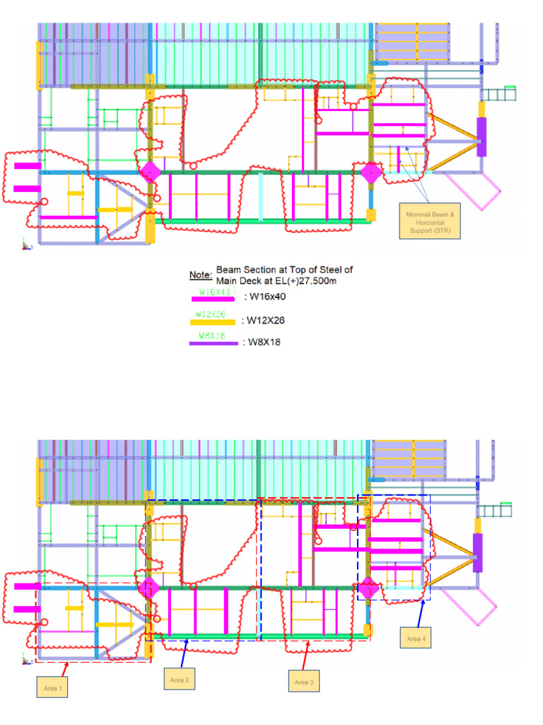 Main Deck Trimmer Beam Support - Markup | PDF