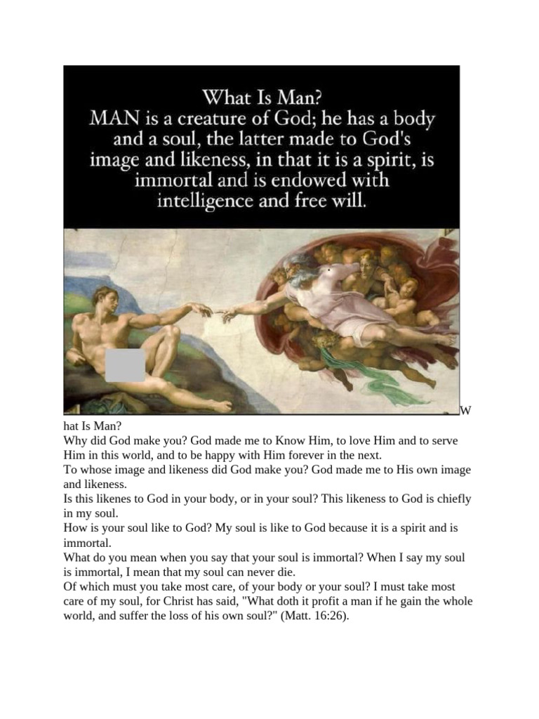 What Is Man | PDF | Soul | Eternal Life (Christianity)