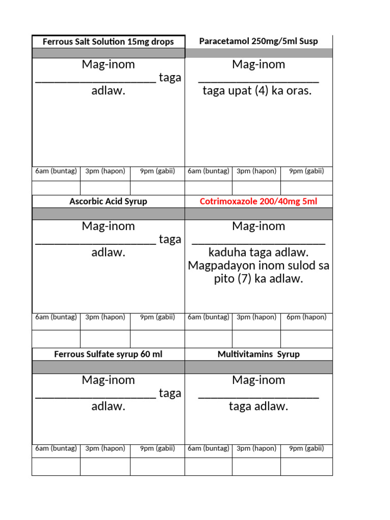 Bisaya Instruction | PDF