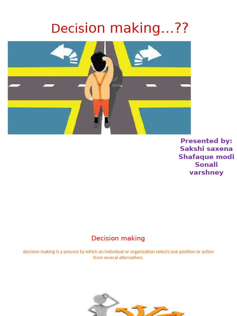 Decision making | PDF