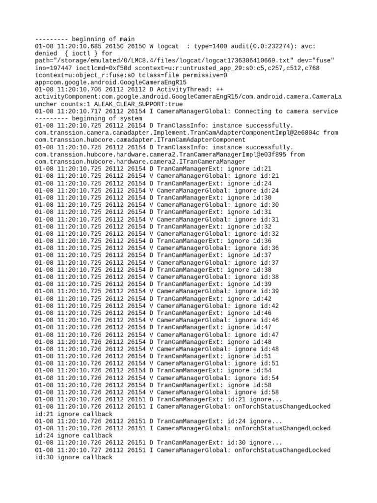 Logcat 1736306410669 Wawwww | PDF | Java (Programming Language) | Computing