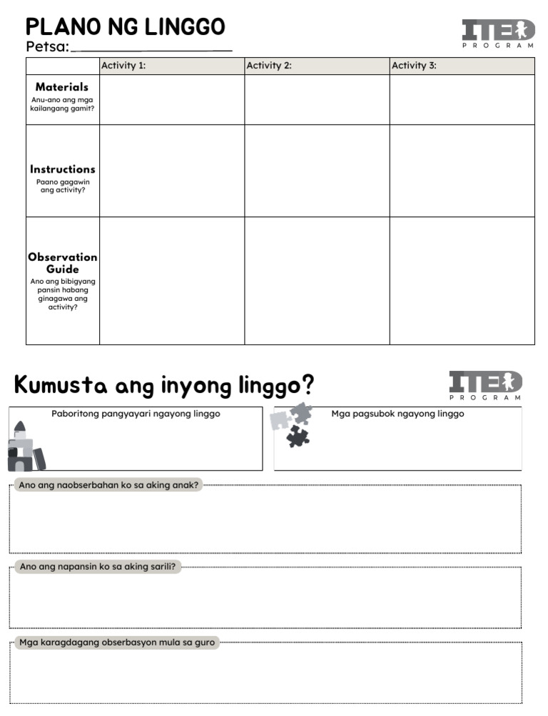 Ited Final Parent Journal (B&W) | PDF