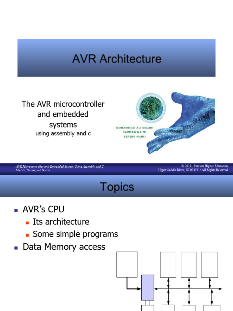 L5_AVR Architecture (1) | PDF | Microcontroller | Central Processing Unit