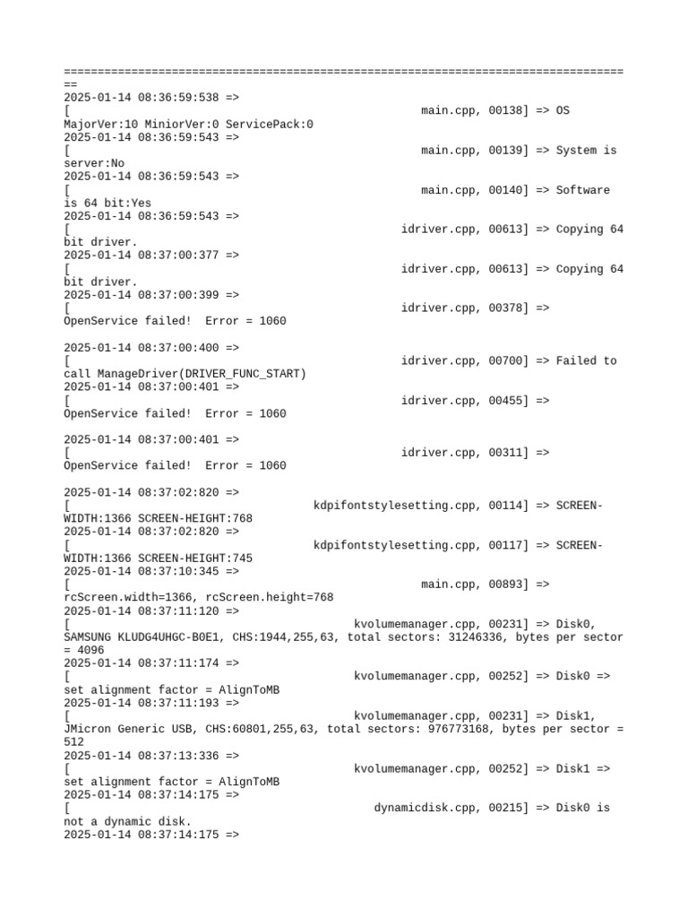 log | PDF | Computer Engineering | Operating System Technology