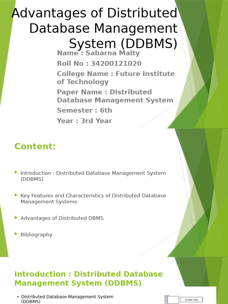 Advantages of DDBMs | PDF | Databases | Scalability