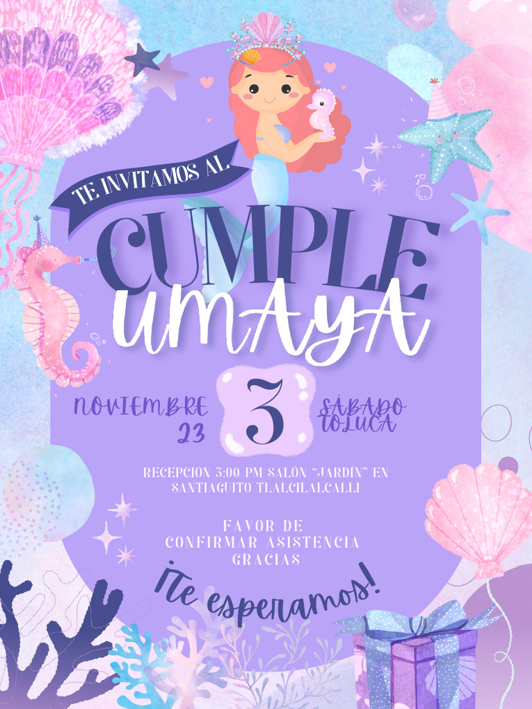 Invitación Umaya | PDF