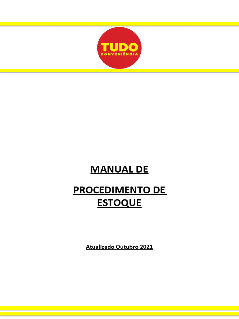 Manual Do Procedimento de Estoque | PDF | Irã